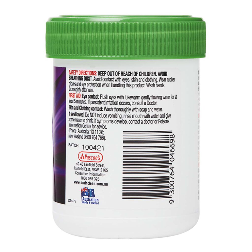 Drain Clean Active Enzyme - Pascoes